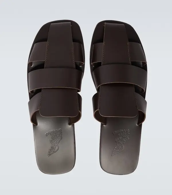 ANCIENT GREEK SANDALS Andreas Leather Fisherman Sandals