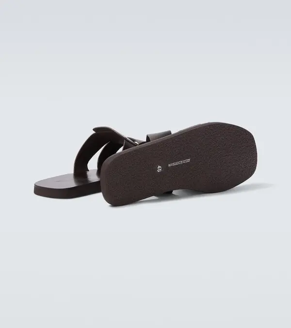 ANCIENT GREEK SANDALS Andreas Leather Fisherman Sandals