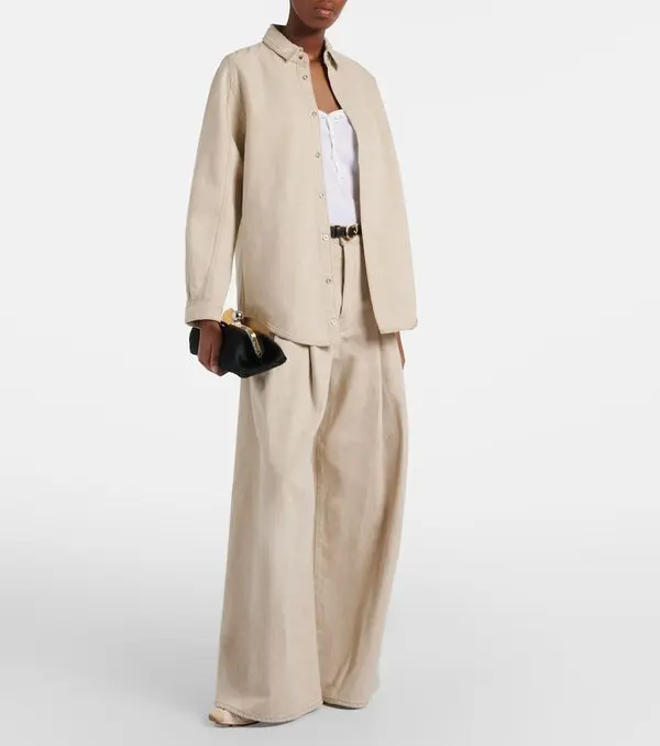 Jacquemus Amelo De-nimes Denim Shirt