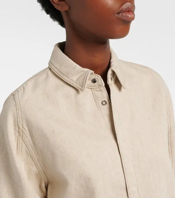 Jacquemus Amelo De-nimes Denim Shirt