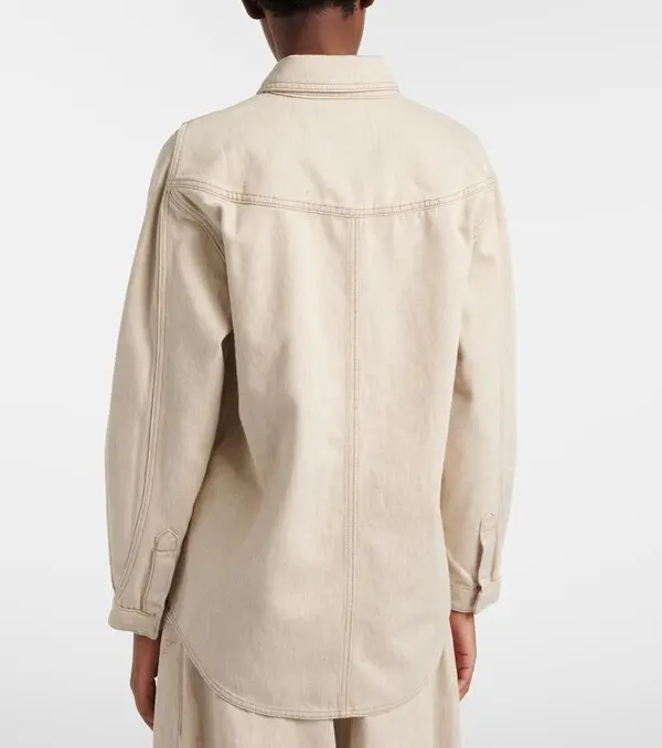 Jacquemus Amelo De-nimes Denim Shirt