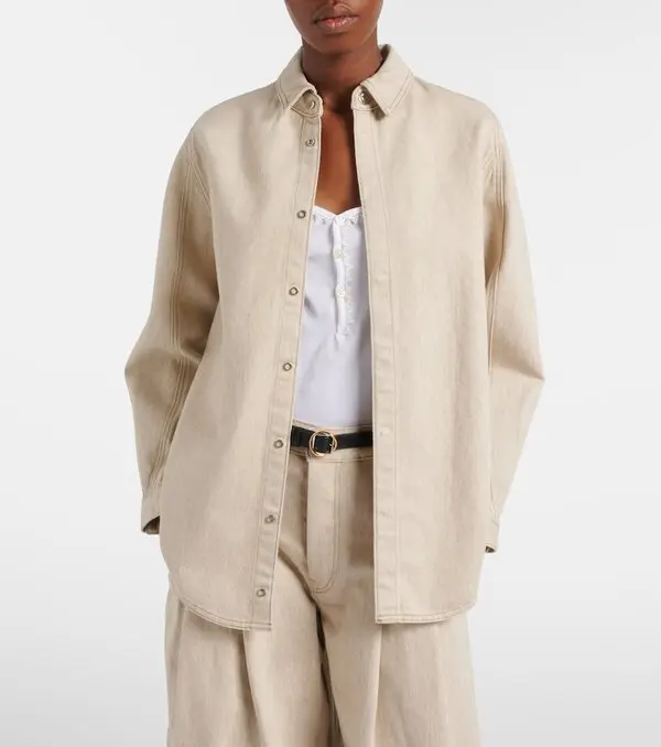 Jacquemus Amelo De-nimes Denim Shirt