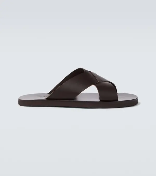 ANCIENT GREEK SANDALS Bios Leather Sandals