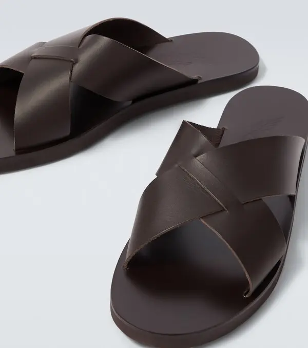 ANCIENT GREEK SANDALS Bios Leather Sandals