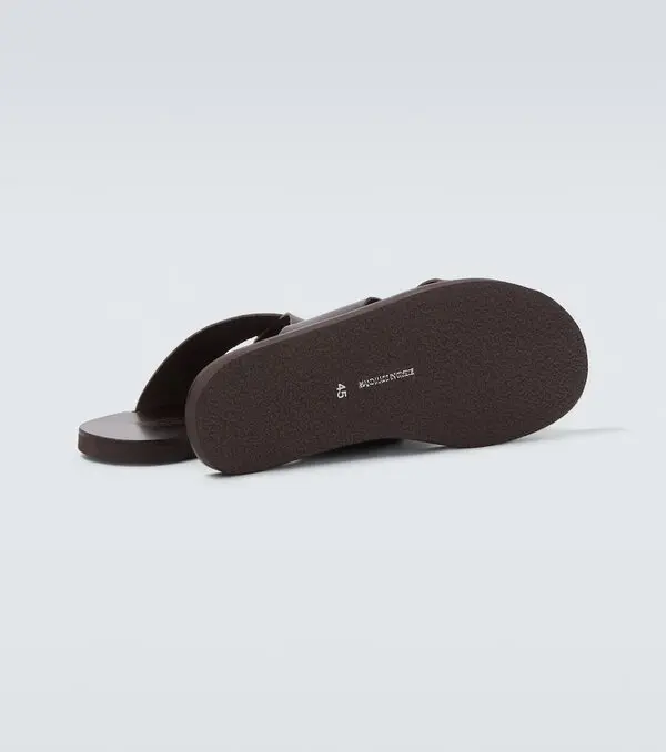ANCIENT GREEK SANDALS Bios Leather Sandals