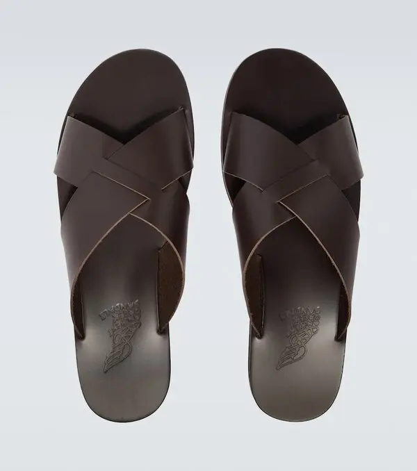 ANCIENT GREEK SANDALS Bios Leather Sandals