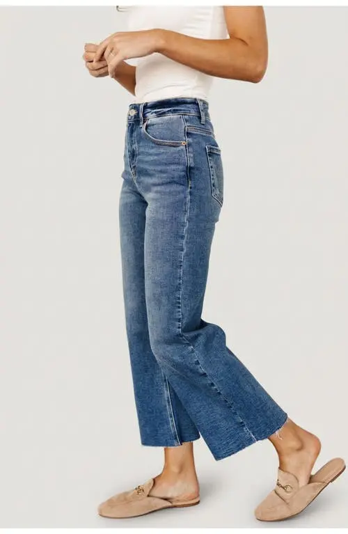 BALTIC BØRN Kirby High-rise Wide-leg Jeans - Medium Wash