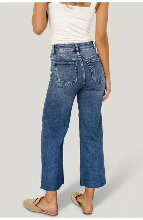 BALTIC BØRN Kirby High-rise Wide-leg Jeans - Medium Wash