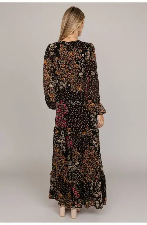 BALTIC BØRN Deep V Maxi Dress
