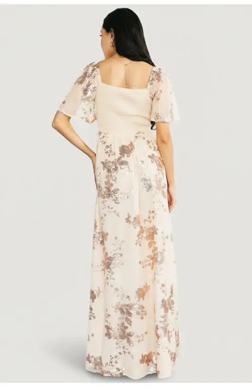 BALTIC BØRN Sequin Karina Maxi Dress