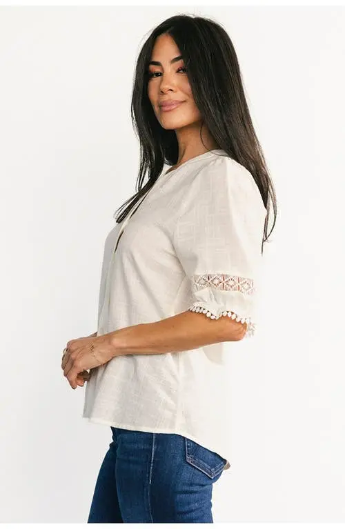 BALTIC BØRN Alba Button Up Top