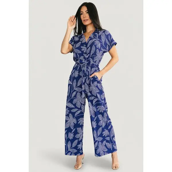 BALTIC BØRN Costa Jumpsuit - Blue Print