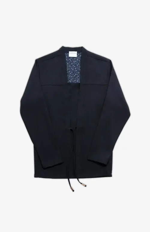 AKASHI-KAMA Technical Noragi Jacket - Technical Black