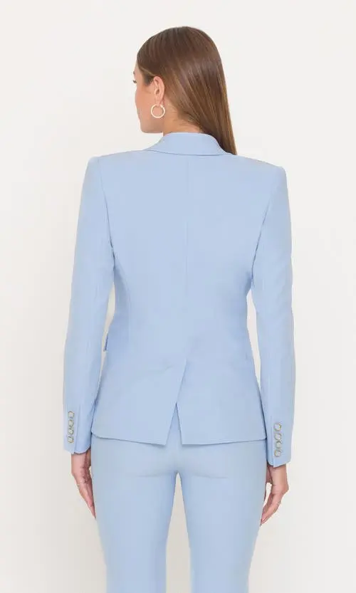 Generation Love Emilio Crepe Blazer - Light Blue