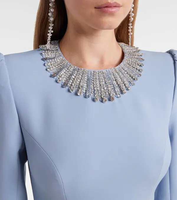 Jenny Packham Cora Embellished Midi Dress