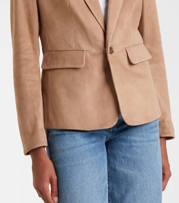FRAME Suede Blazer