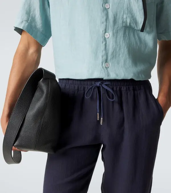 Thom Sweeney Linen Straight Pants