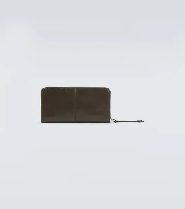 Prada Leather Wallet - Green