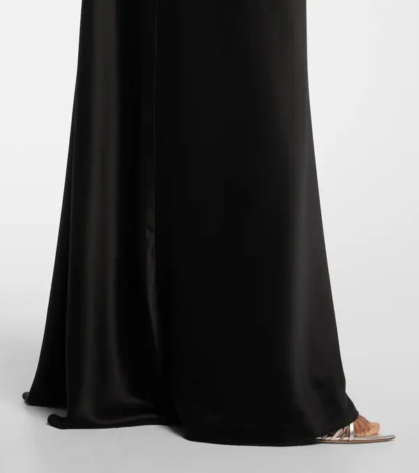 THE SEI Bardot Off-shoulder Gown - Black