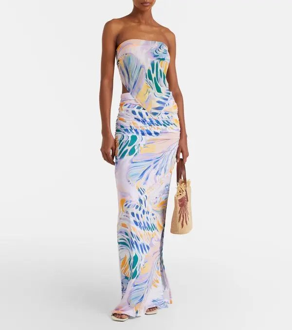 ALEXANDRA MIRO Evita Printed Top