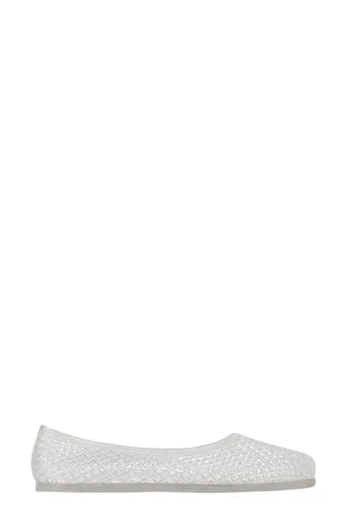 ANCIENT GREEK SANDALS Iro Mesh Jelly Flat - Clear