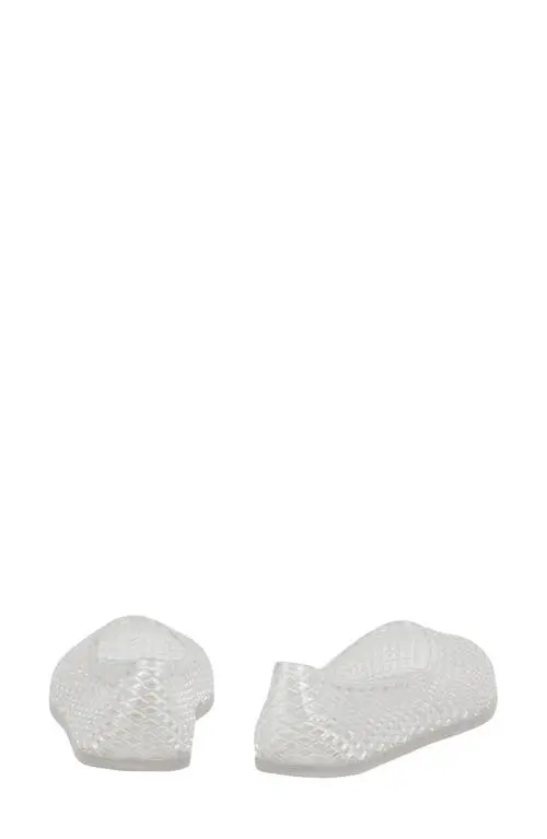 ANCIENT GREEK SANDALS Iro Mesh Jelly Flat - Clear