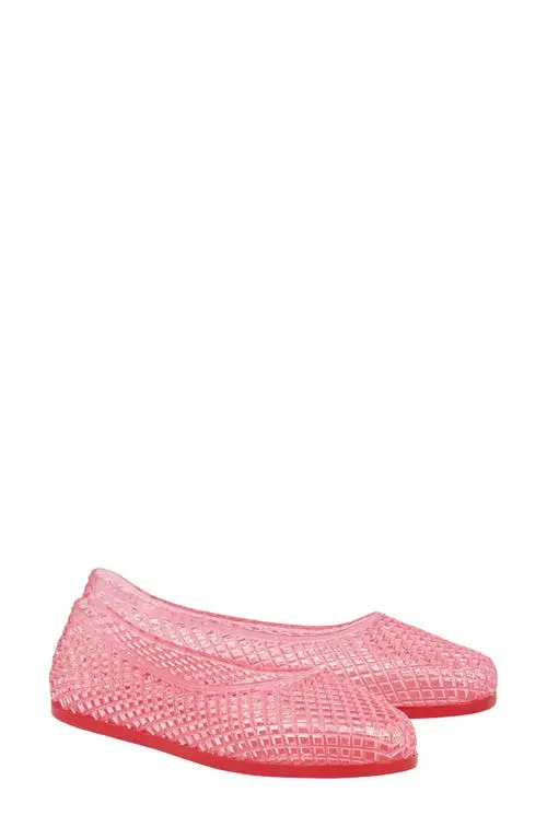 ANCIENT GREEK SANDALS Iro Mesh Jelly Flat - Pink