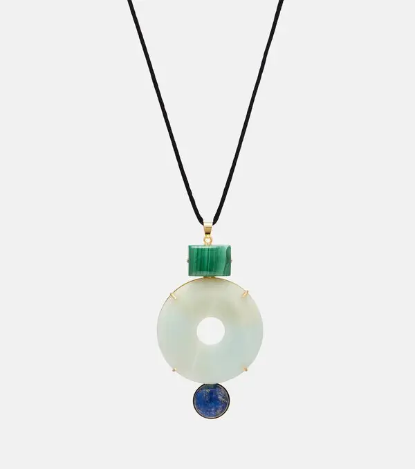 JENNIFER BEHR Devon Embellished Necklace - Multicoloured