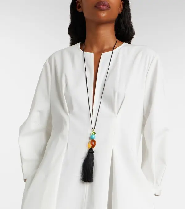 JENNIFER BEHR Izzie Tassel Necklace