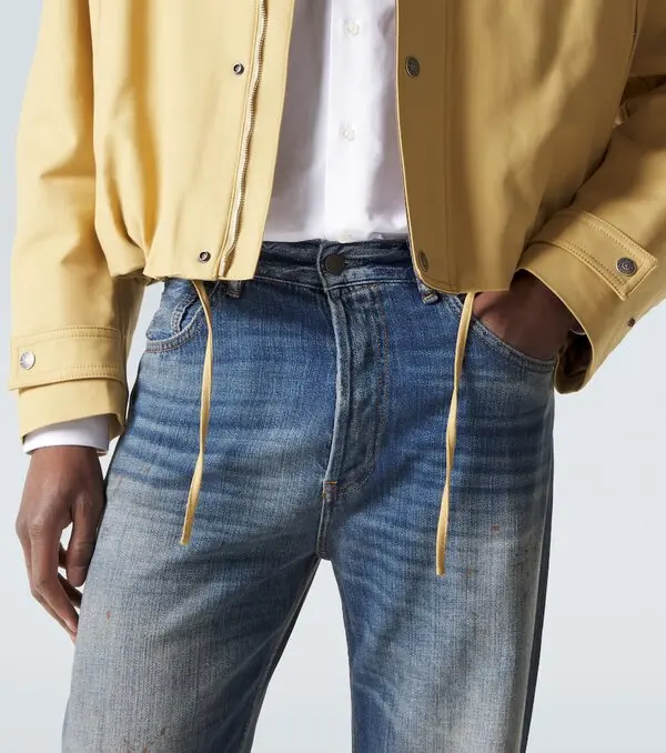 Acne Studios 2021 Distressed Wide-leg Jeans