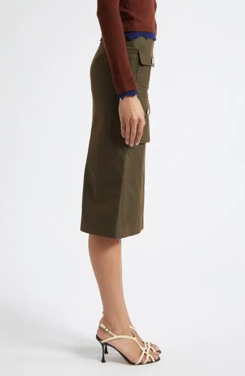 SHUSHU/TONG Multipocket Utility Midi Skirt