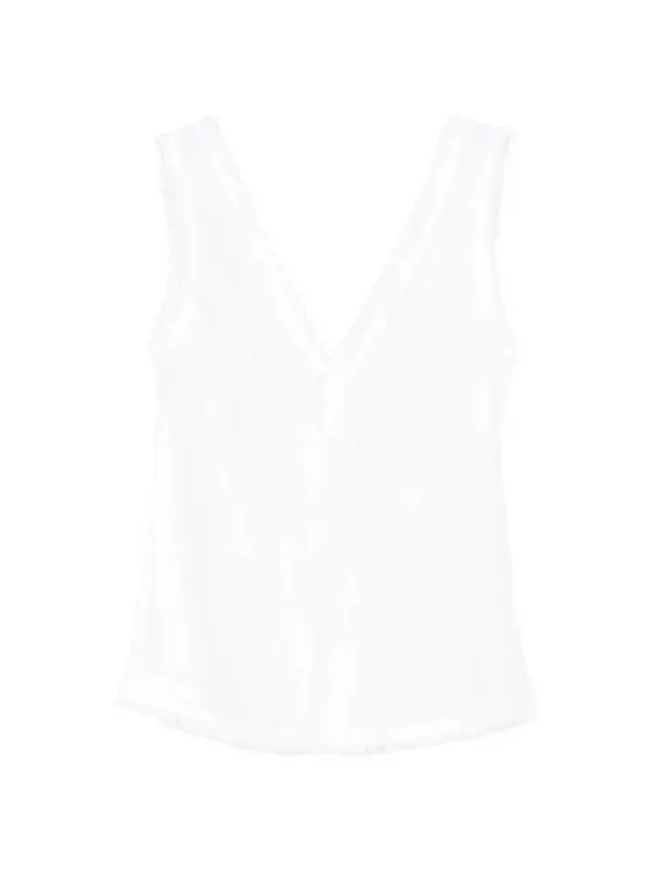 P.a.r.o.s.h V-neck Blouse - White
