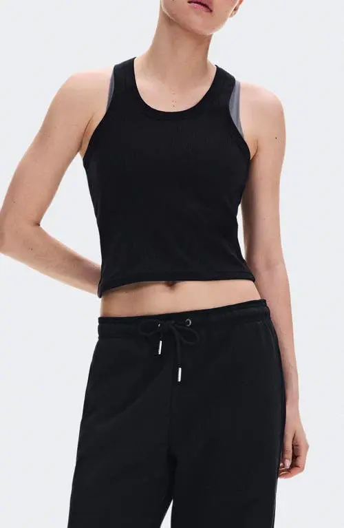 On X Zendaya All Day Rib Tank - Black
