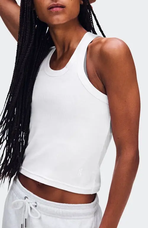 On X Zendaya All Day Rib Tank - White