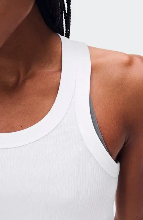 On X Zendaya All Day Rib Tank - White