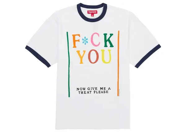 Supreme Mike Kelley Ringer Tee Shirt