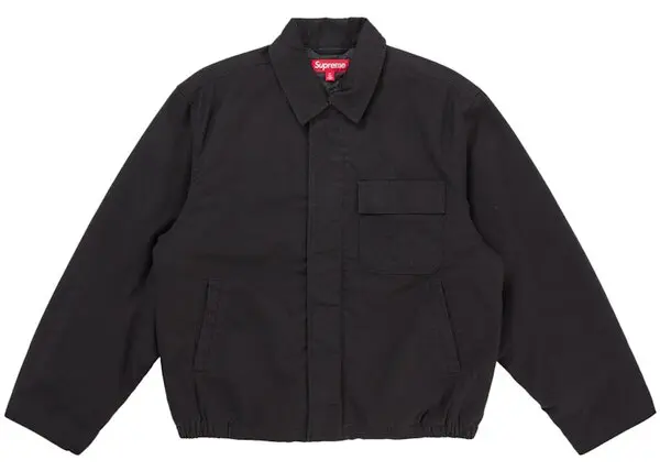 Supreme Cordura Twill Utility Jacket - Black