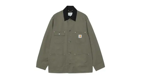 Carhartt Wip Og Chore Coat Spring Jacket - Leaf/black