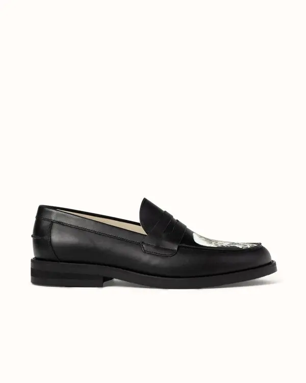 DUKE + DEXTER Wilde Penny Loafer - Skull