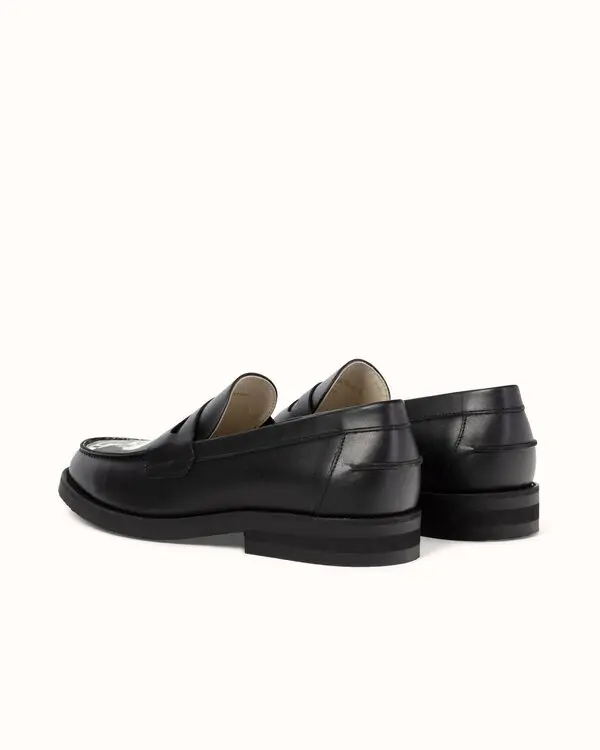 DUKE + DEXTER Wilde Penny Loafer - Skull