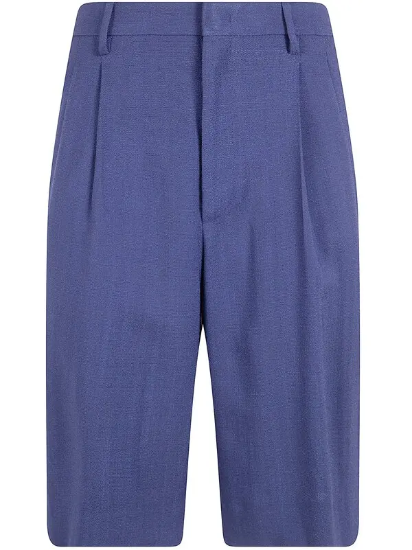 Tagliatore Effie Wo Bermuda Trousers - Blue
