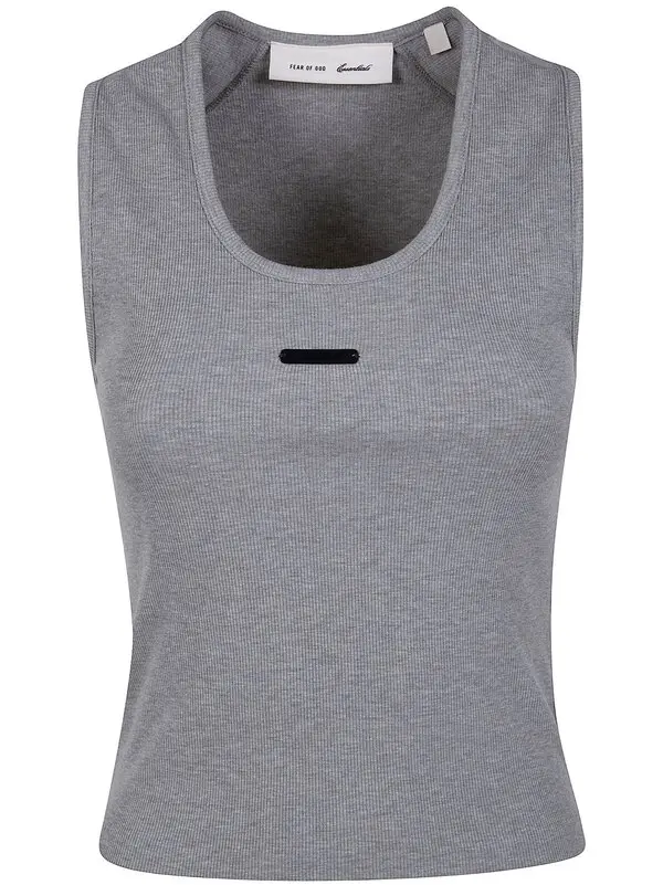 Fear Of God Fitted Rib Tank - Gray
