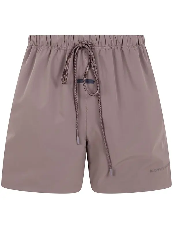 Fear Of God Active Trace Classic Short With Slit - Brown