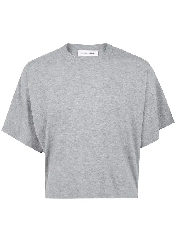 Fear Of God Boxy Knit Tee - Gray