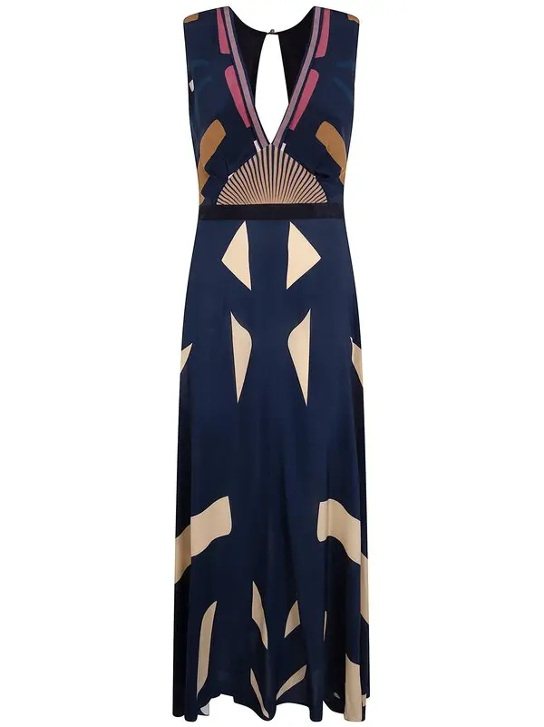VOLANTIS Ginko Evening Dress - Multi