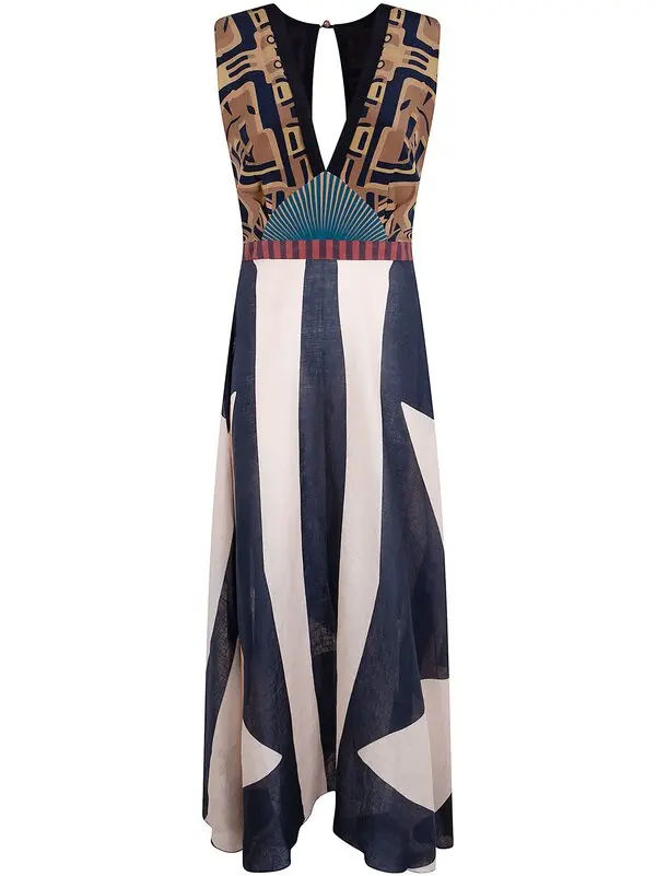 VOLANTIS Ginko Evening Dress - Multi