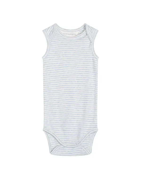 SERENDIPITY ORGANICS Striped Baby Tank