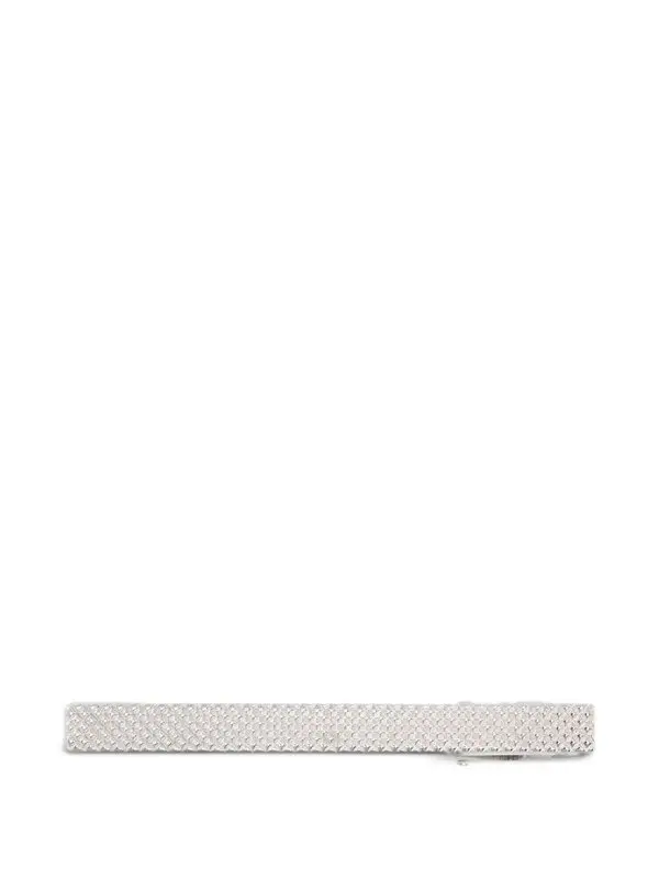 Tateossian Textured Tie Clip - Metallic