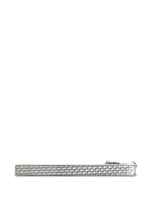 Tateossian Ruthenium Carbon" Tieclip - Metallic