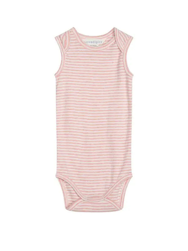 SERENDIPITY ORGANICS Baby Tank Stripe